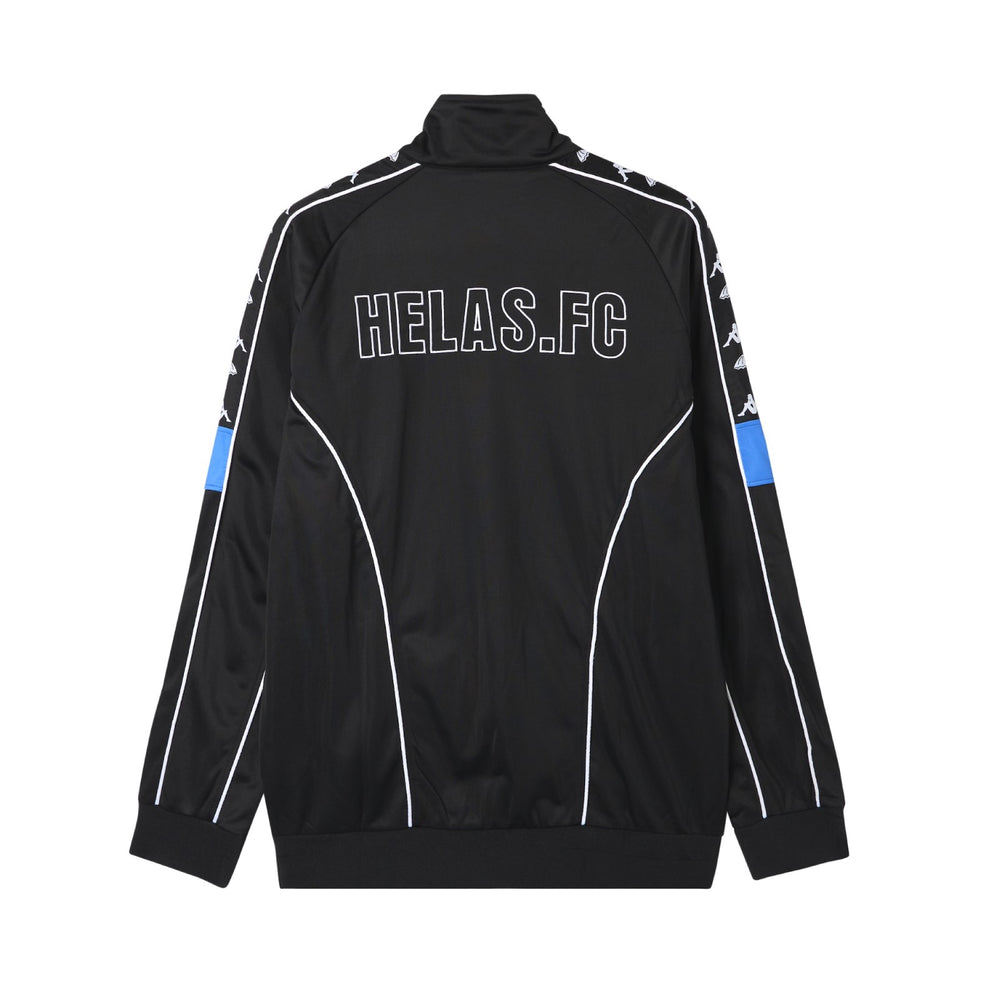 KAPPA X HELAS TRACKSUIT JACKET BLACK | HÉLAS